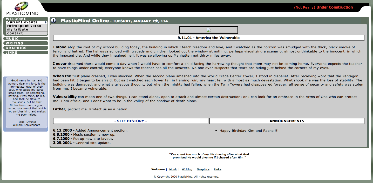 How I Learned To Stop Worrying and Love the Blog // Plasticmind
